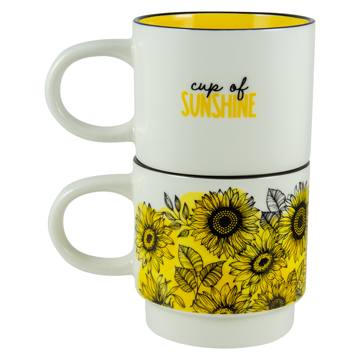 Stackable Mug Set - Sunshine - Giftalot