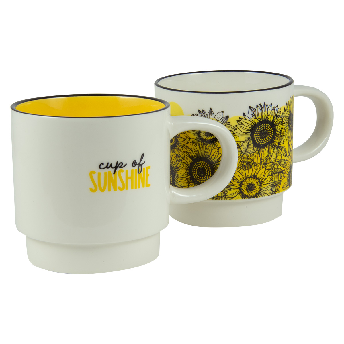 Stackable Mug Set - Sunshine - Giftalot