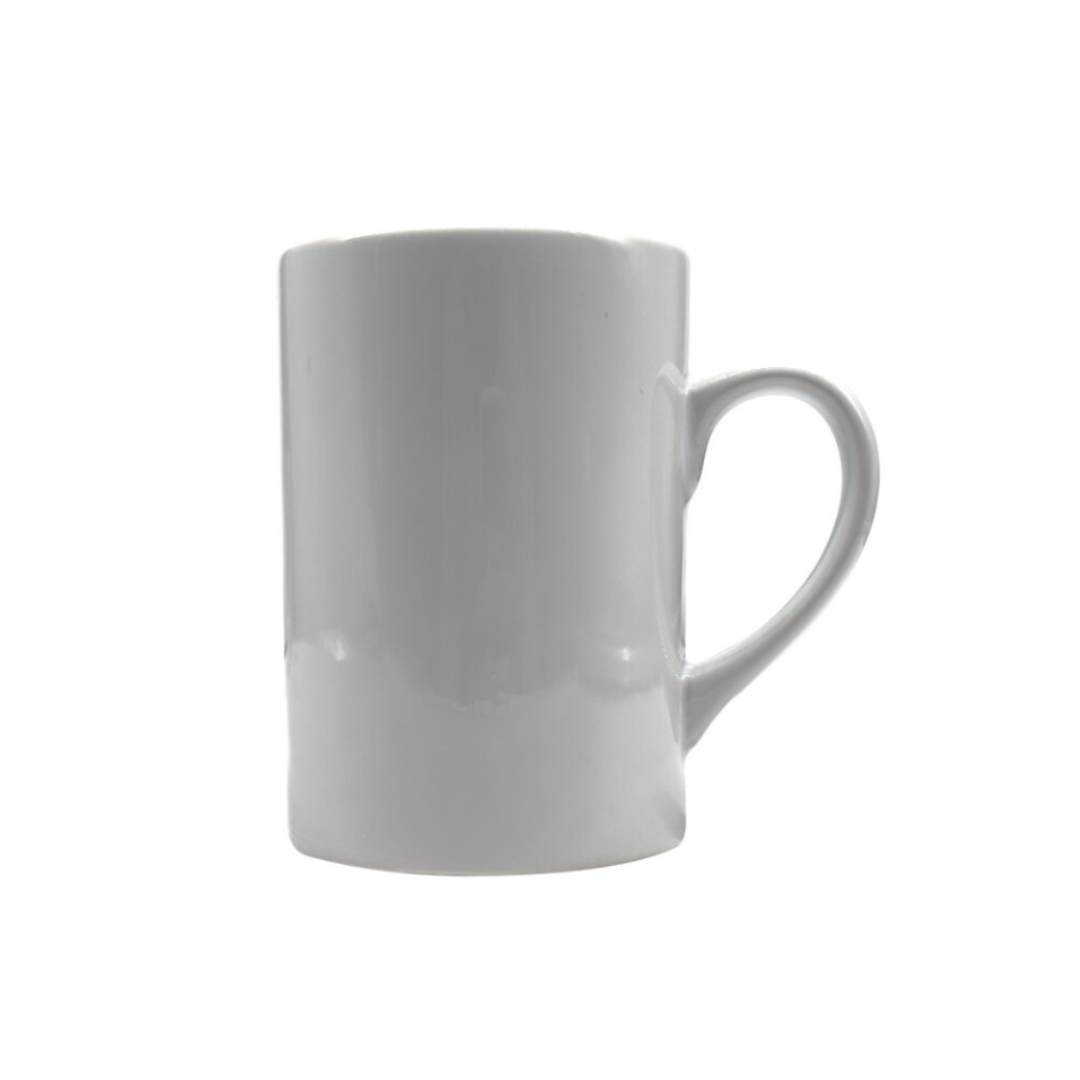 10oz Straight Mug - White - Giftalot